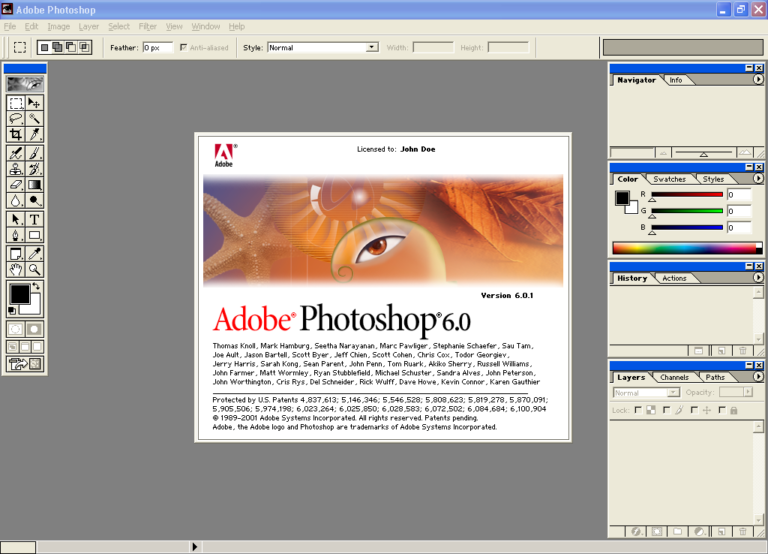 Adobe Photoshop v6.0.1 Update | hARDWAREMANIA