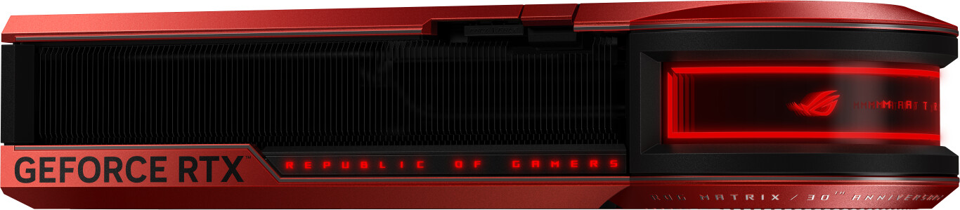 ASUS, 30. yılına özel Quad-Fanlı GeForce RTX 5090 ROG Matrix GPU’sunu ...